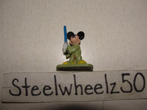 Disney Star Wars Jedi Mickey Mouse Miniature PVC Figure 2005 1.5 ...
