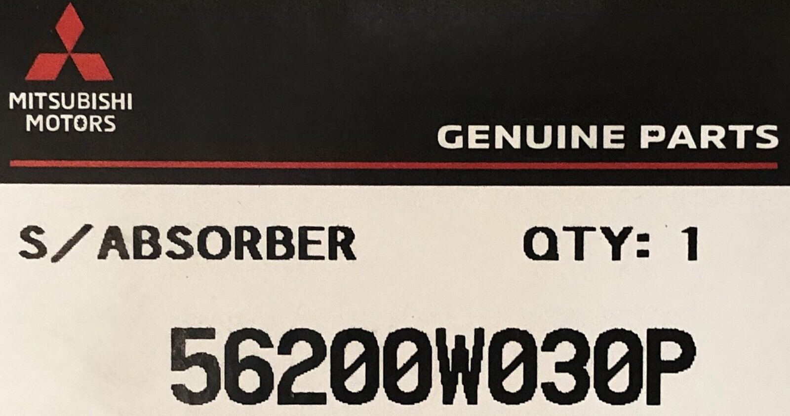 Shock 2WD R/H/R GENUINE (56200W030P) for Mitsubishi for sale online ...