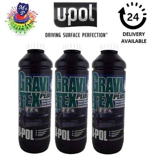 Upol Gravitex White Stone Chip Protector 3 x 1 Litre U-POL | eBay UK