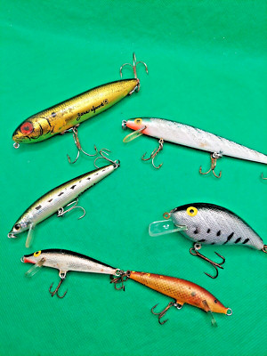 Old fishing lure Mixed lure lot for Bass or walleye fishing. | eBay
