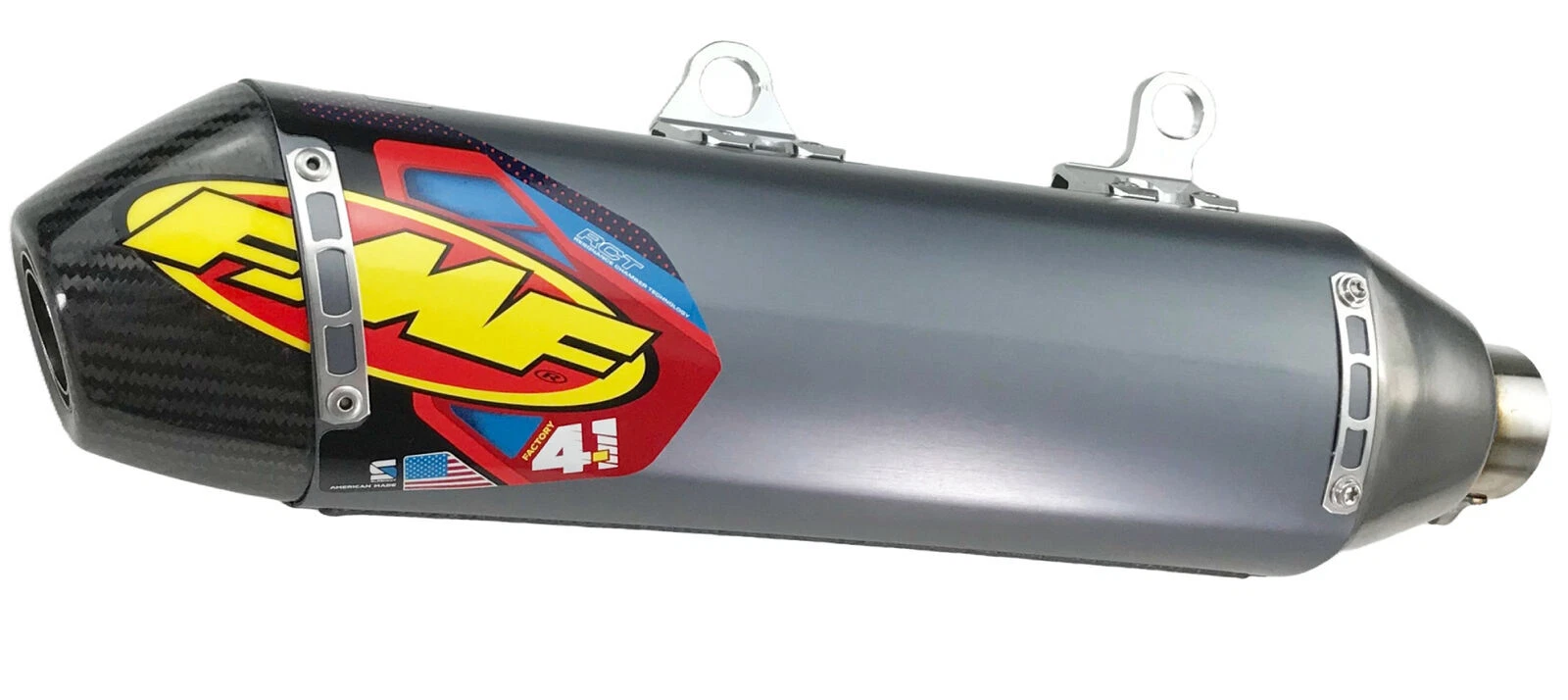 FMF Factory 4.1 Slip-On Exhaust Pipe Muffler KTM 250 EXC-F 2020 2021 ...
