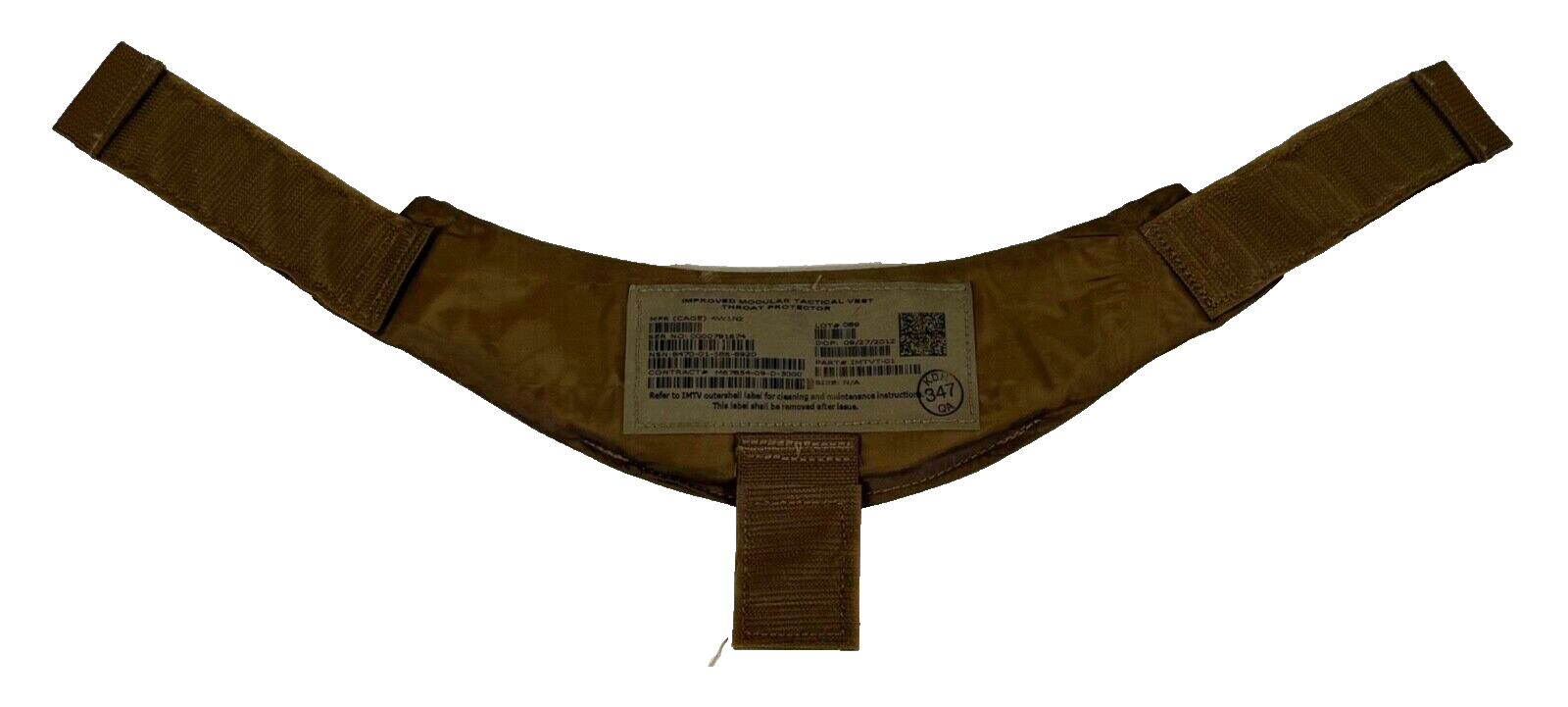 New USMC IMTV Plate Carrier Vest Throat Protector w/Soft Insert | eBay