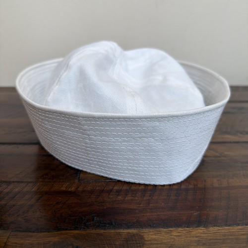 Jhats Navy Sailor Hat White Nautical Cap Classic Maritime Costume ...