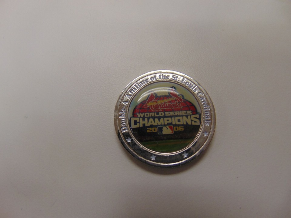 CHALLENGE COIN SAINT LOUIS CARDINALS DOUBLE A AFFILIATE WORLD SERIES ...