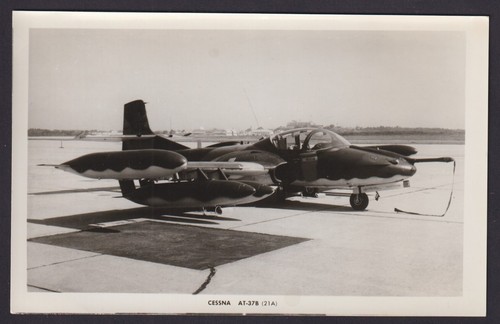 Vintage Photo Vietnam War Aircraft Cessna AT-37B DRAGONFLY / SUPER ...