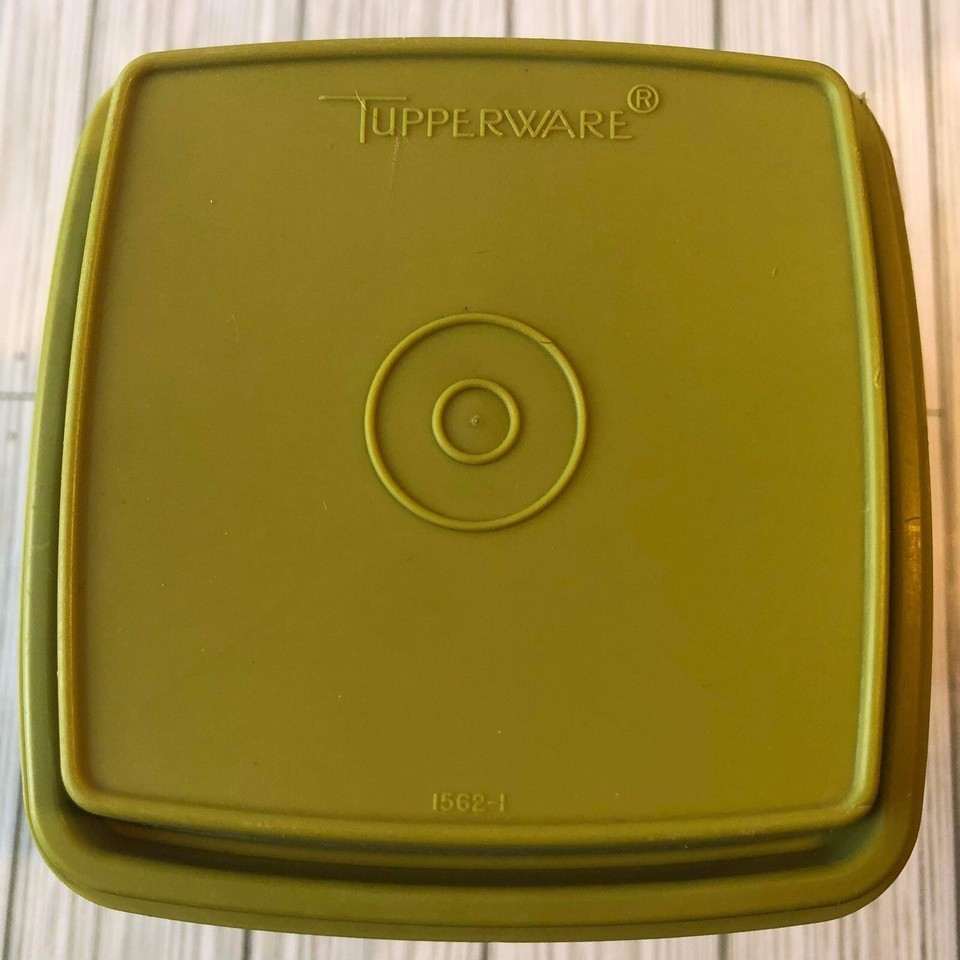 Vtg Tupperware Pickle Keeper Container Pick-A-Deli Clear/Green 3 piece ...