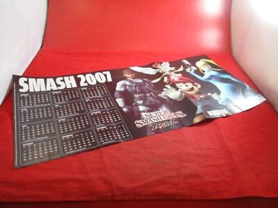 Super Smash Bros. Brawl 2007 Calendar/Rabbids Wii Nintendo Power ...