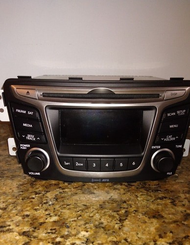 2015-2017 HYUNDAI Accent Factory OEM XM Radio MP3 and CD player Ex ...