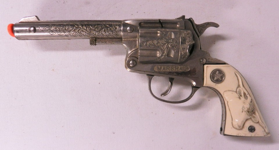 Hubley Marshal Western Vintage Toy Cap Gun | eBay