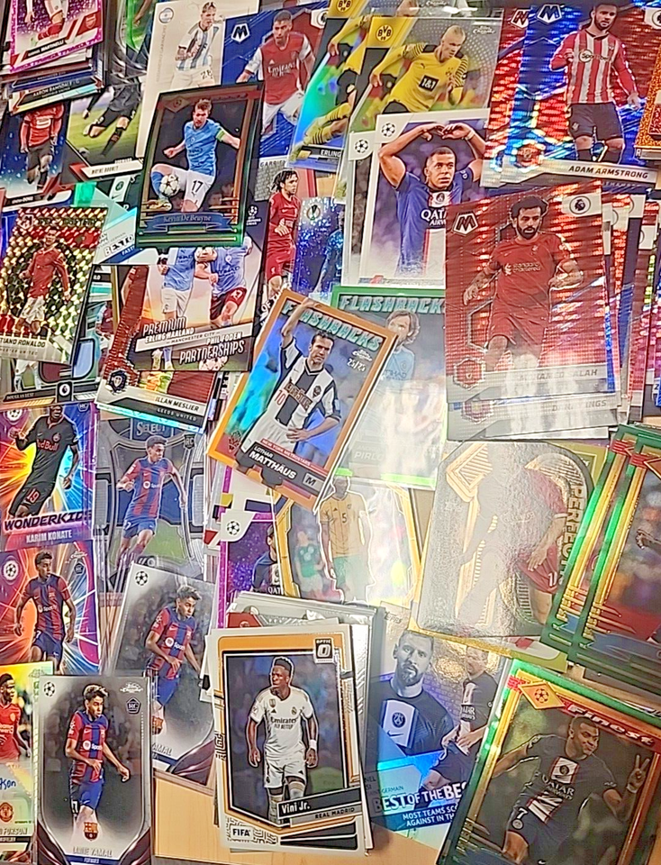 The Best Soccer Card Collection JUMBO Lot + Autos, RC, Inserts, SP ...