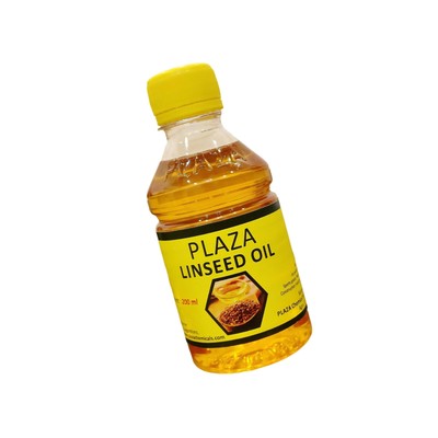 Linseed Oil Pure - 200 ml Pack (Bat Oil) by PLAZA Used for Wood ...