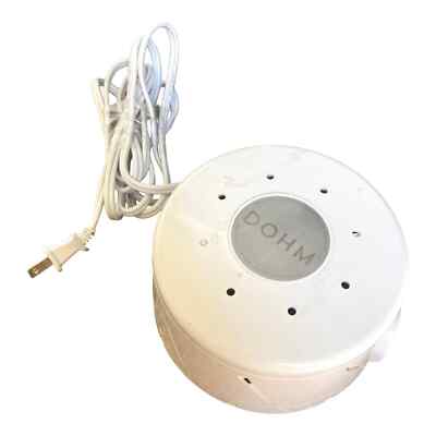 Dohm White Noise Sound Machine Sleep Model M1DSUSWH -Tested | eBay