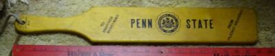 ** Vintage - HUGE - PENN STATE - PLEDGE Board PADDLE - spanking - dated ...