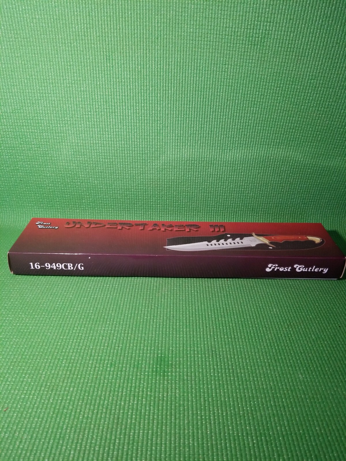 Jim Frost Cutlery Undertaker III 16-949cB/G Hunting Fixed Blade Knife ...