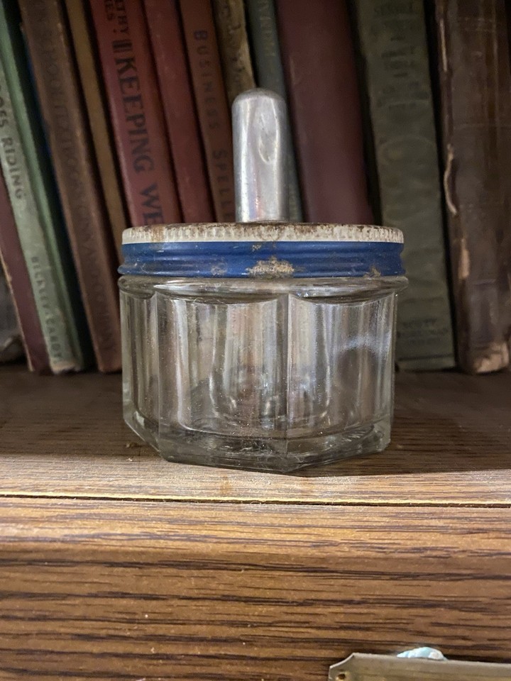 Vintage Sanfords Library Paste Jar. - Empty | eBay