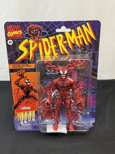 Marvel Legends Retro Carnage 6" Action Figure Target Exclusive Spider ...