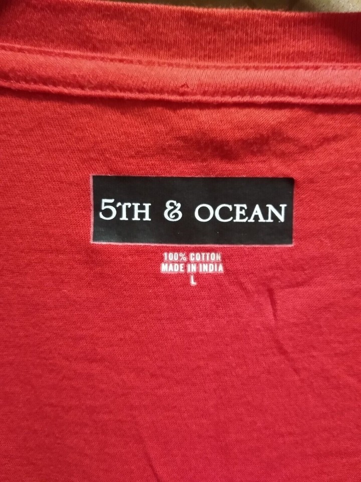 Nebraska Huskers Large 5th & Ocean Ladies' Tee Shirt Gathered Front | eBay