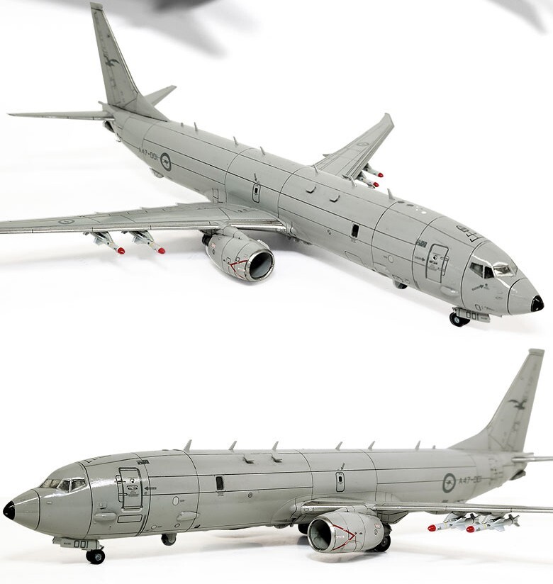 P-8A Poseidon 1:144 USN Boeing Maritime Patrol Aircraft Model Kit ...