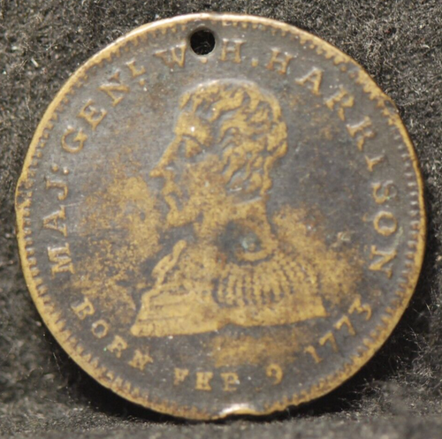 USA, 1840 William Henry Harrison, Tippacanoe, Political Token, (VG ...