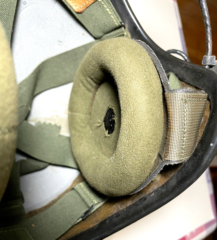 Original 1966 Vietnam Era CVC Helmet Combat Vehicle Crewman US Army ...