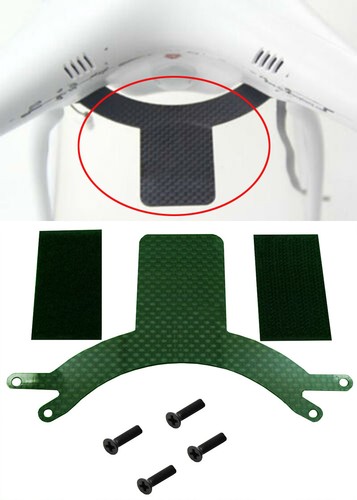 DJI Phantom 2 & 1 Vision FPV OSD AV Transmitter Mount Carbon Fiber ...