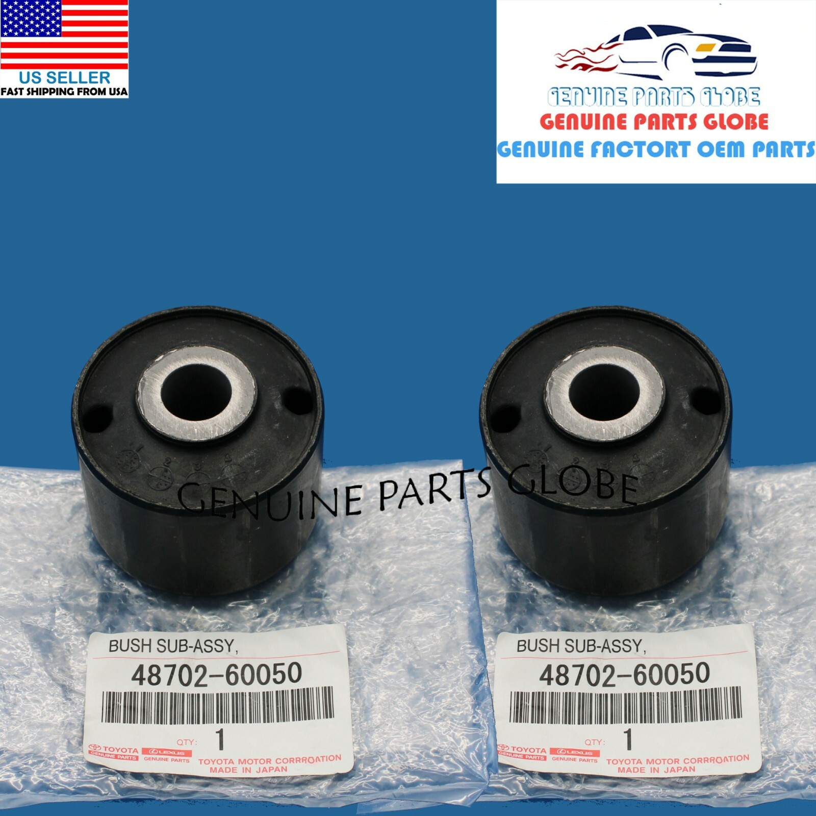 GENUINE OEM TOYOTA 91-97 LAND CRUISER LX450 LEADING ARM BUSHING SET ...