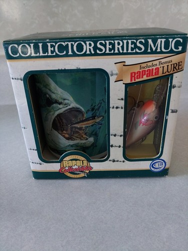 Rapala Collector Series Mug & Rattlin’ fat Rap Lure. New In Box. Sharp ...