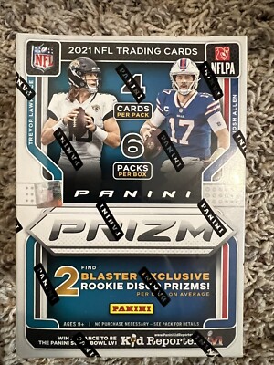 2021 NFL Panini Prizm Football Target Blaster Box Disco Prizm Factory ...