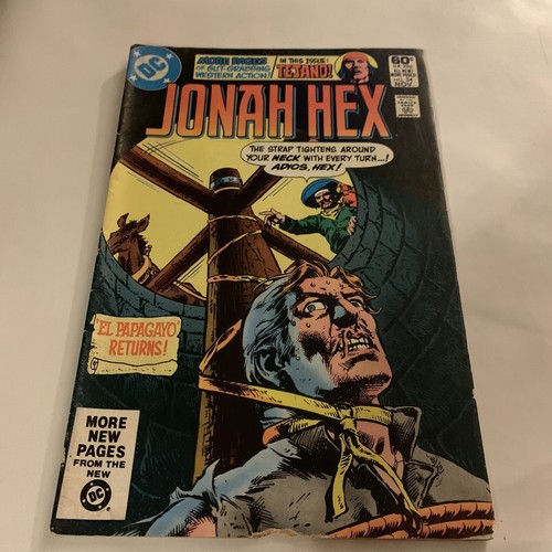 JONAH HEX #54 1981 DC -TRAPPED IN PARROT'S LAIR -TEJANO FLEISHER-s ...