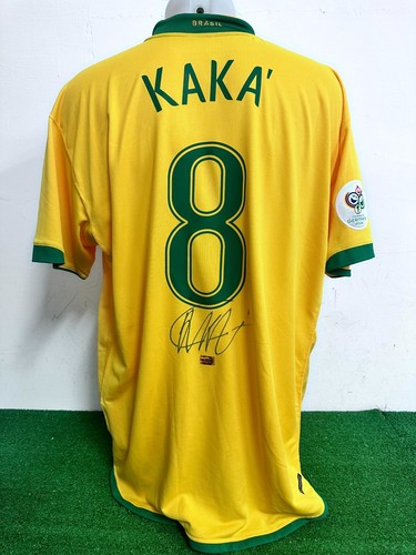 Brazil Jersey Kaka' Signed Autographed No Match Worn Shirt camiseta COA ...