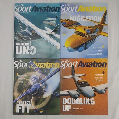 Lot Of 4 Sports Aviation Magazines 2022 Long Migration Numero Uno ...