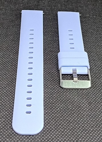 Soft Silicone Rubber Watch Strap /Smart Band 20mm Quick-release Pins ...