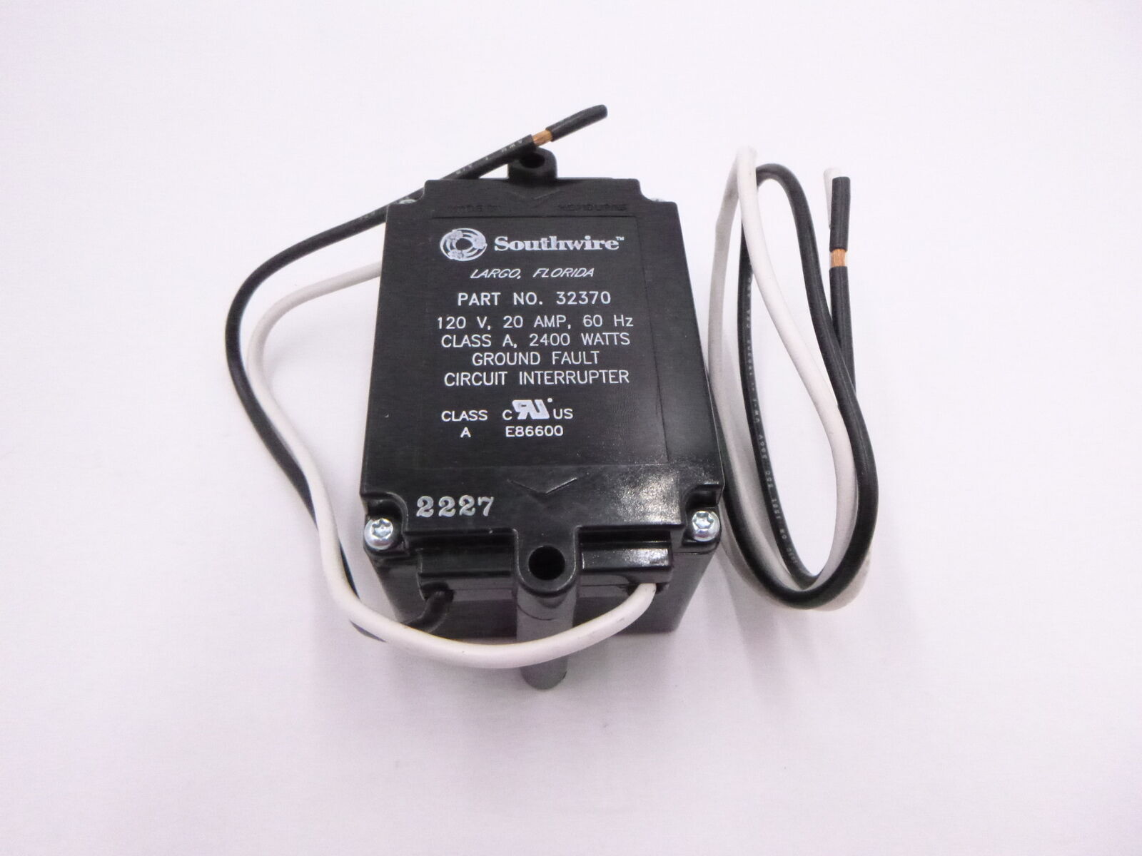 Southwire 32370 120V 20A GFCI Panel Mount for sale online | eBay