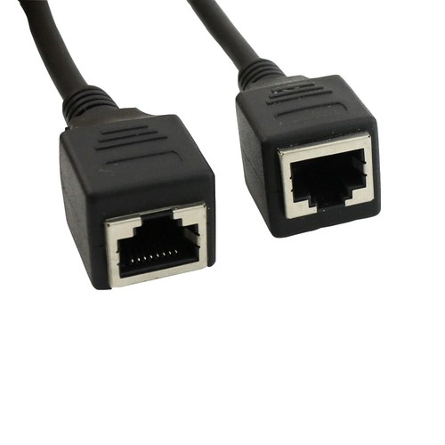 10pcs RJ45 Ethernet LAN Network Connector Female To Female Jack Adapter ...