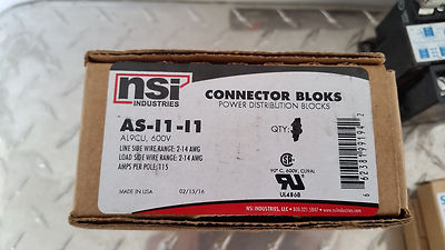 NSI AS-I1-I1 POWER DISTRIBUTION BLOCK price is for 2 | eBay