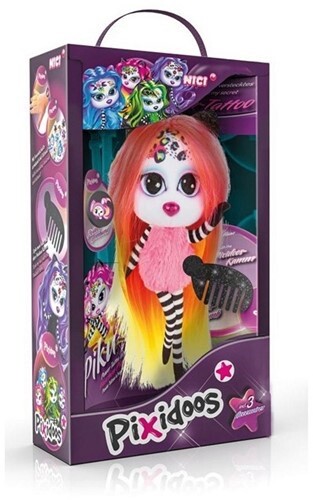 NICI PIXIDOOS PLUCHE POP PIKU MET TOEBEHOREN 20CM IN BOX | eBay