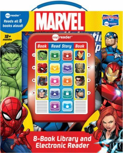Marvel: Me Reader 8-Book Library and Electronic Reader Sound Book Set ...