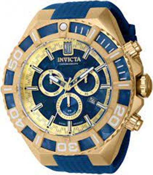 Invicta Jason Taylor Men's Watch - 60mm Blue 40214 for sale online | eBay
