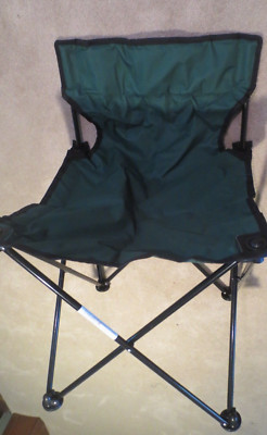 Green Foldable Canvas Lawn Chair with carry BAg | eBay