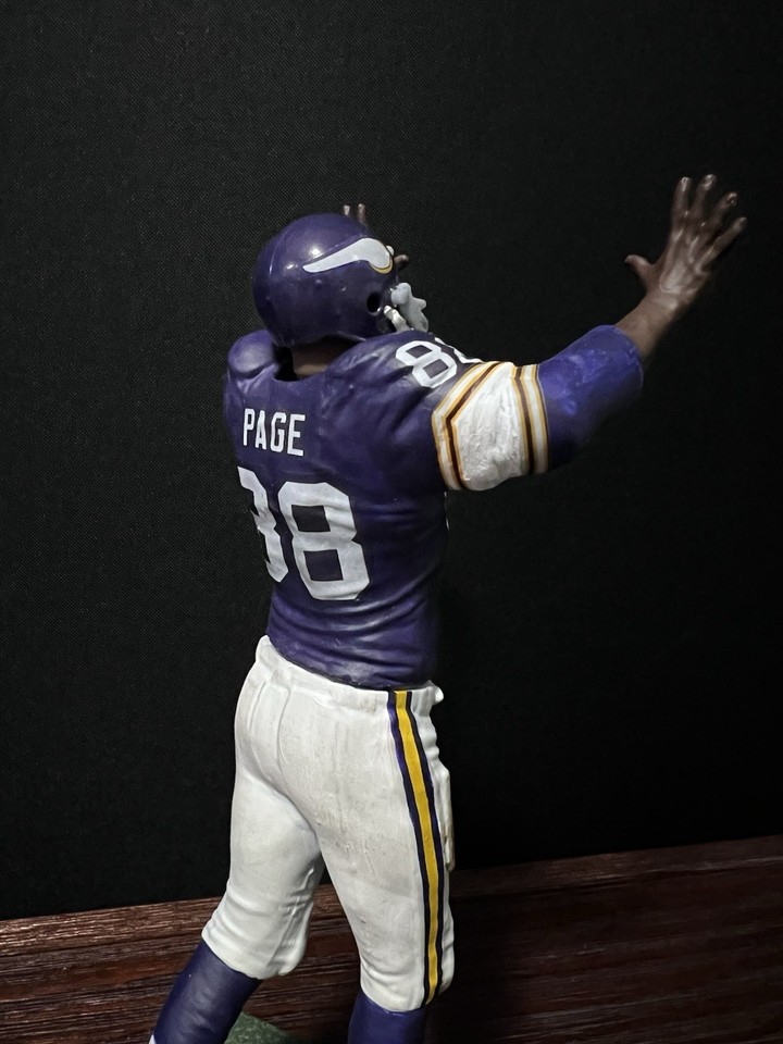 Mcfarlane Custom Alan Page Minnesota Vikings Hall Of Fame NFL | eBay