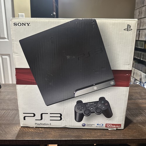 PlayStation 3 PS3 120GB System In Box Black CECH-2001A Working | eBay