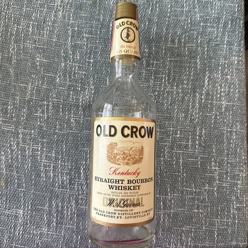 Rare Old Crow Distillery Kentucky Straight Bourbon Whiskey Bottle 4 ...