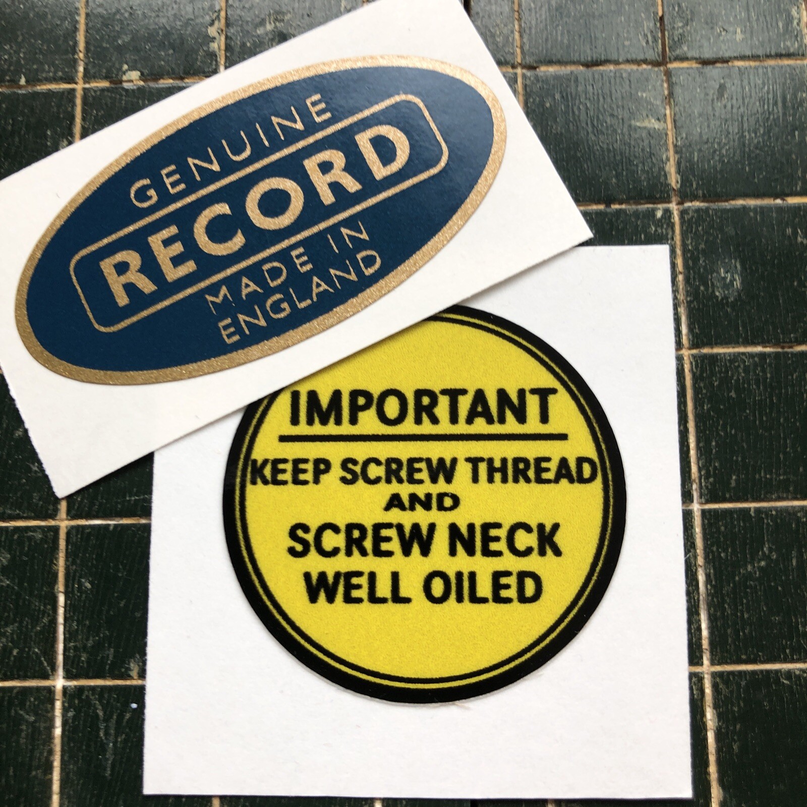 Record tools Vise Made in England blue and Gold type 6, 45mm & Oil ...