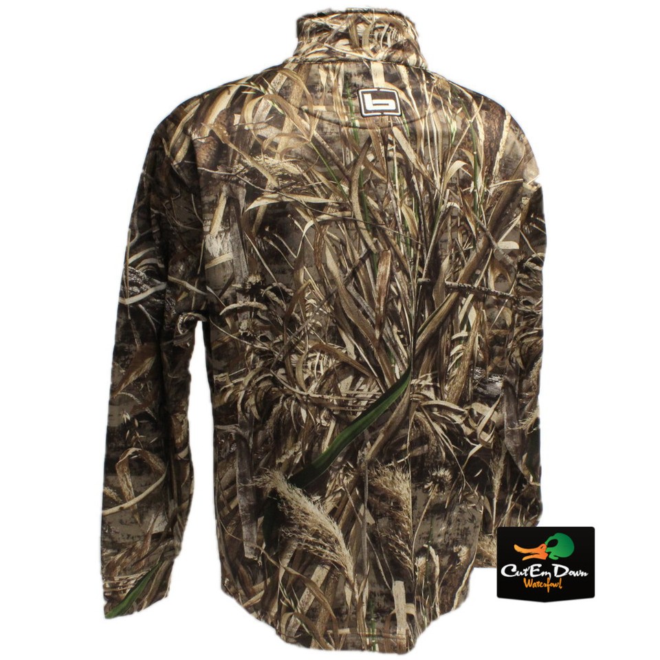 NEW BANDED GEAR TEC FLEECE QUARTER 1/4 ZIP CAMO PULLOVER B1010021 | eBay