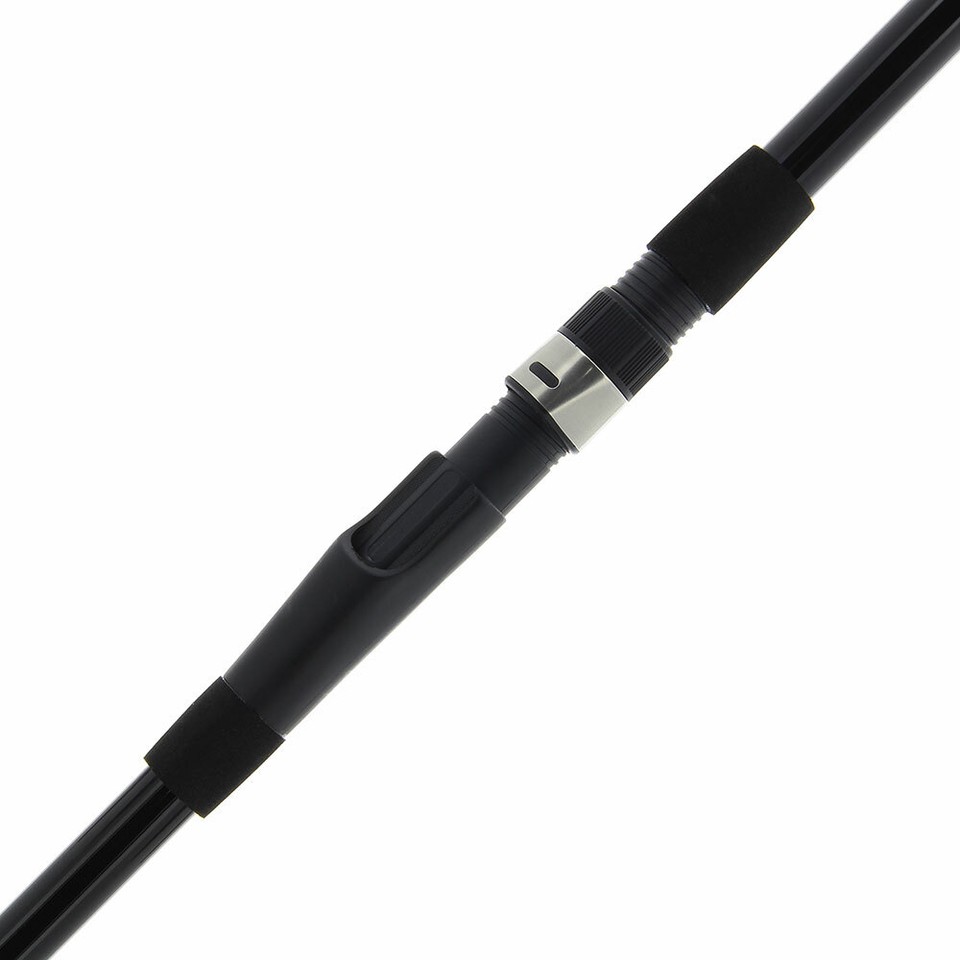 2 x Carp Fishing 12ft 3pc Rods And 2 x Carp Runner 2BB Reel Matching ...