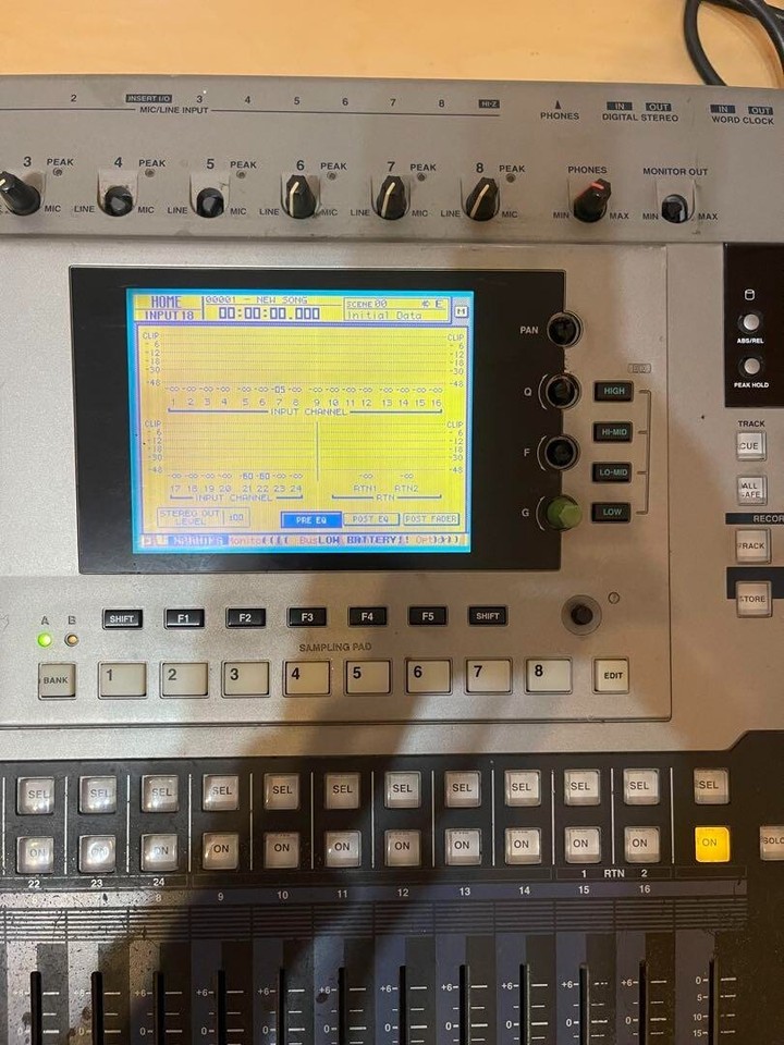 Yamaha AW4416 Pro Audio 16-Track Digital Recorder Used | eBay