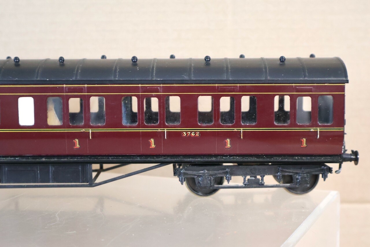 JBC MODELS KIT O GAUGE LMS SUBURBAN 1st 3rd CLASS NON CORRIDOR LAV ...