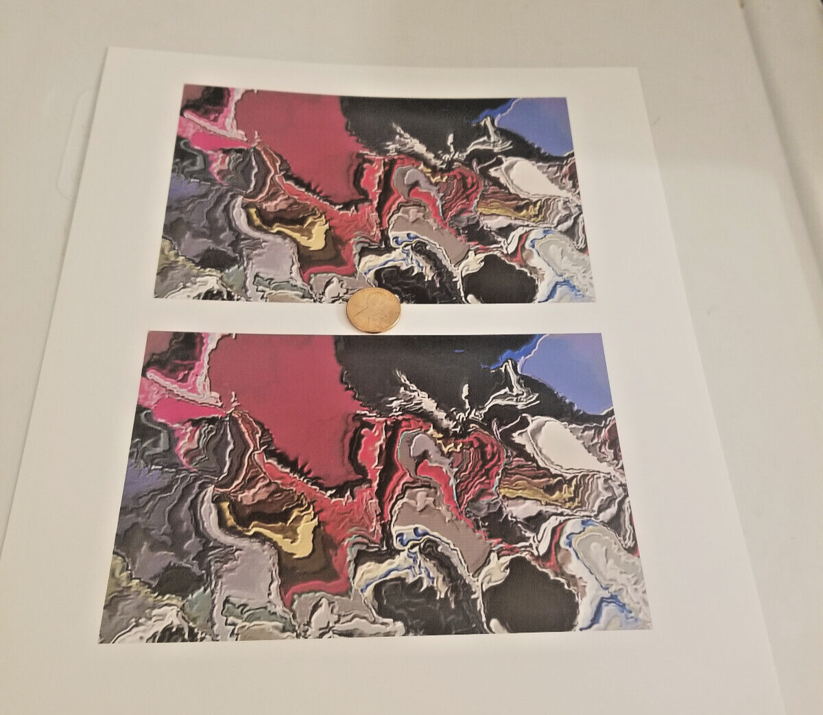 PS2 art print Palocsay Lester Leland Ashes 4 A dua2 b 445 M18 RED VISTA ...