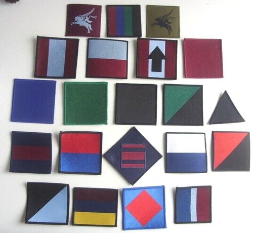 DZ TRF ARM BADGES - AIRBORNE FORCES / 16 AIR ASSAULT BRIGADE - BRITISH ...