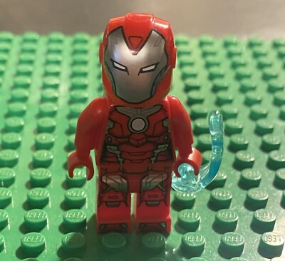 Lego Rescue Red Armor Pepper Potts Minifigure 76164 Marvel Super Heroes ...